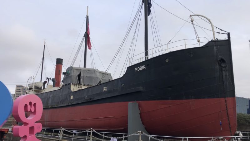 WATCH: SS Robin Trust plans renovations after historic ship moved from ...