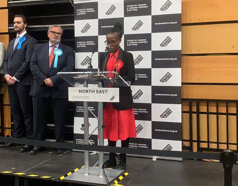 North East London remains Labour as Sem Moema wins again | North East ...