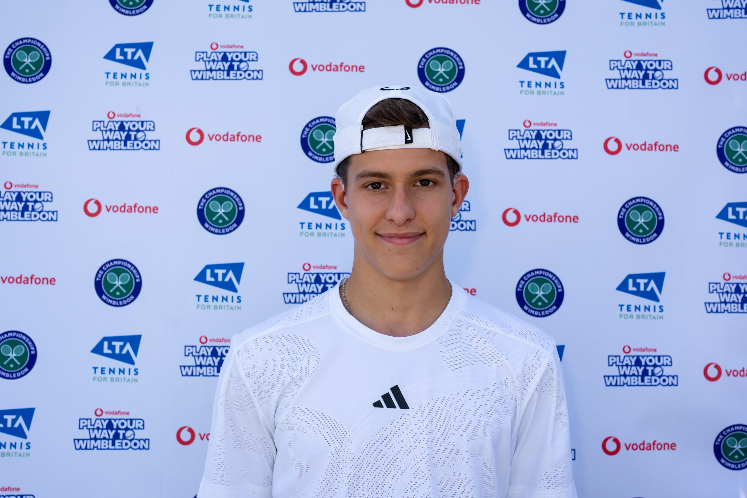 Teenage tennis ace realises dream of playing at Wimbledon