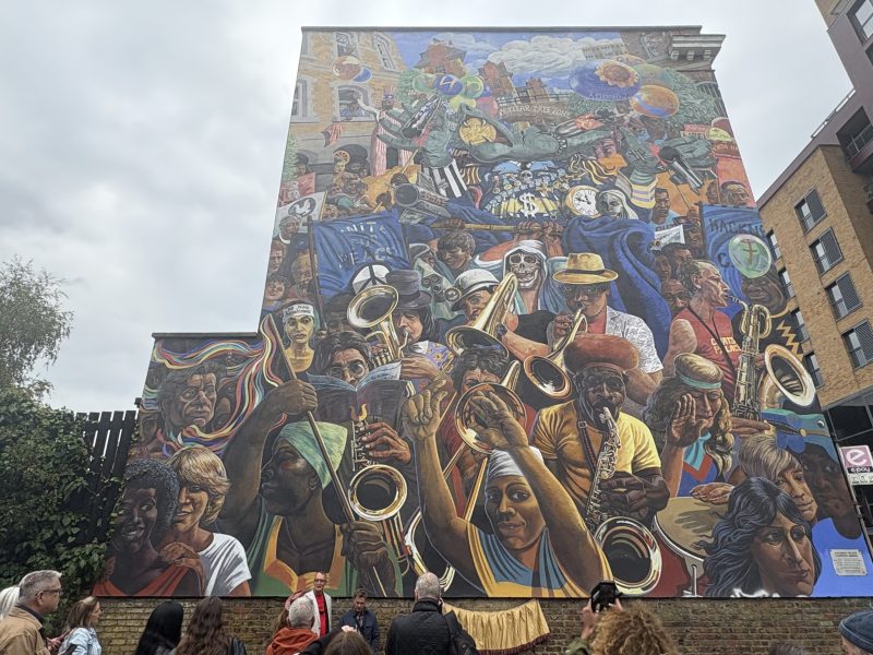 Hackney Peace Mural marks 40 years as pillar of activism in the ...