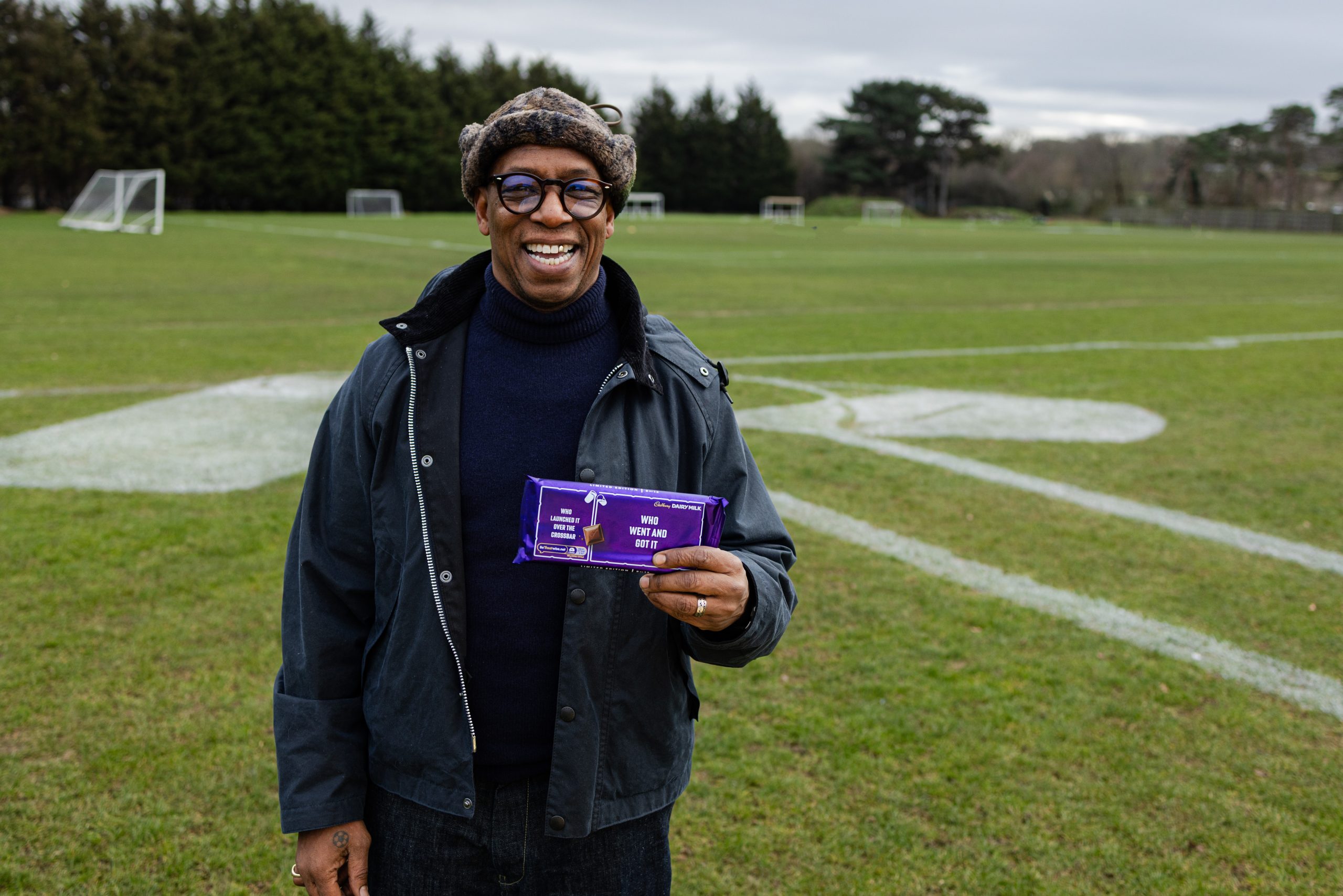 Ian Wright helps launch iconic new chocolate bar at Cray Wanderers FC ...